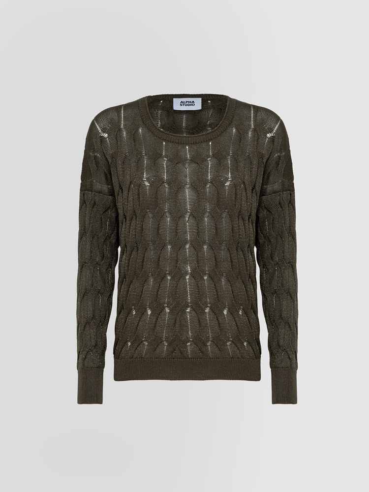 ALPHA STUDIO Woman: Knitwear and Apparel FW 2023