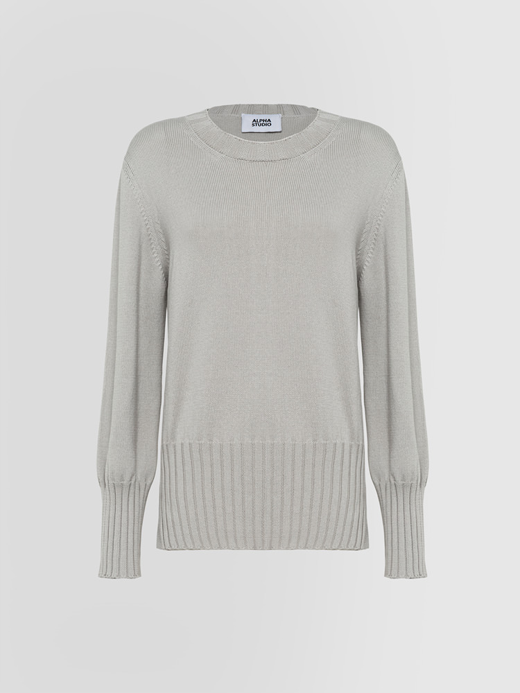 ALPHA STUDIO Woman: Knitwear and Apparel FW 2023