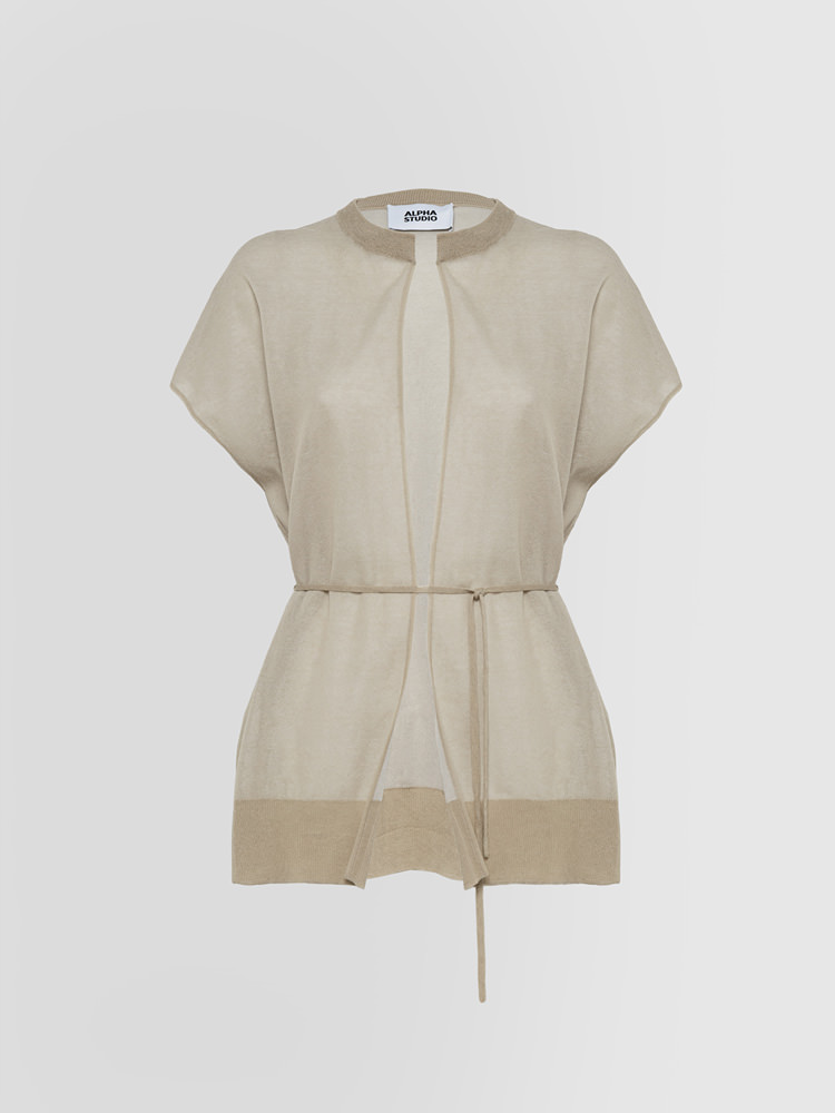 ALPHA STUDIO Woman: Knitwear and Apparel FW 2023