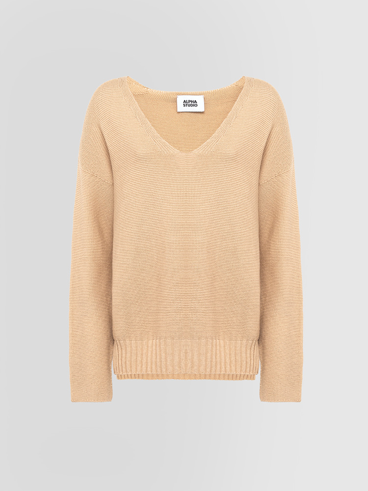 ALPHA STUDIO Woman: Knitwear and Apparel FW 2023