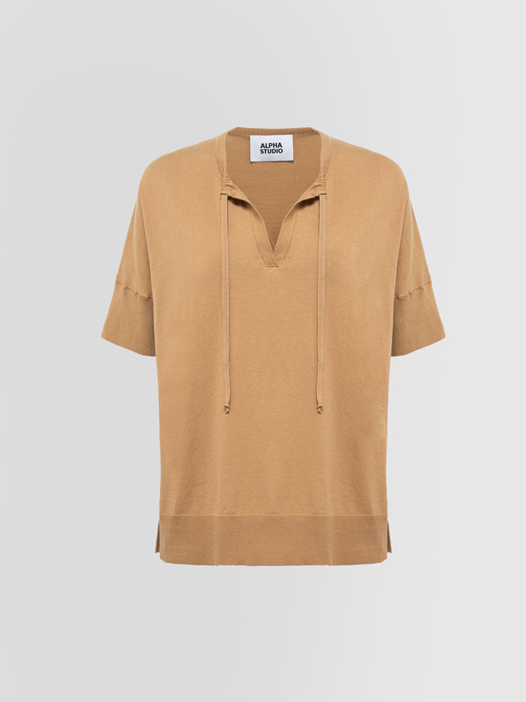 ALPHA STUDIO Woman: Knitwear and Apparel FW 2023