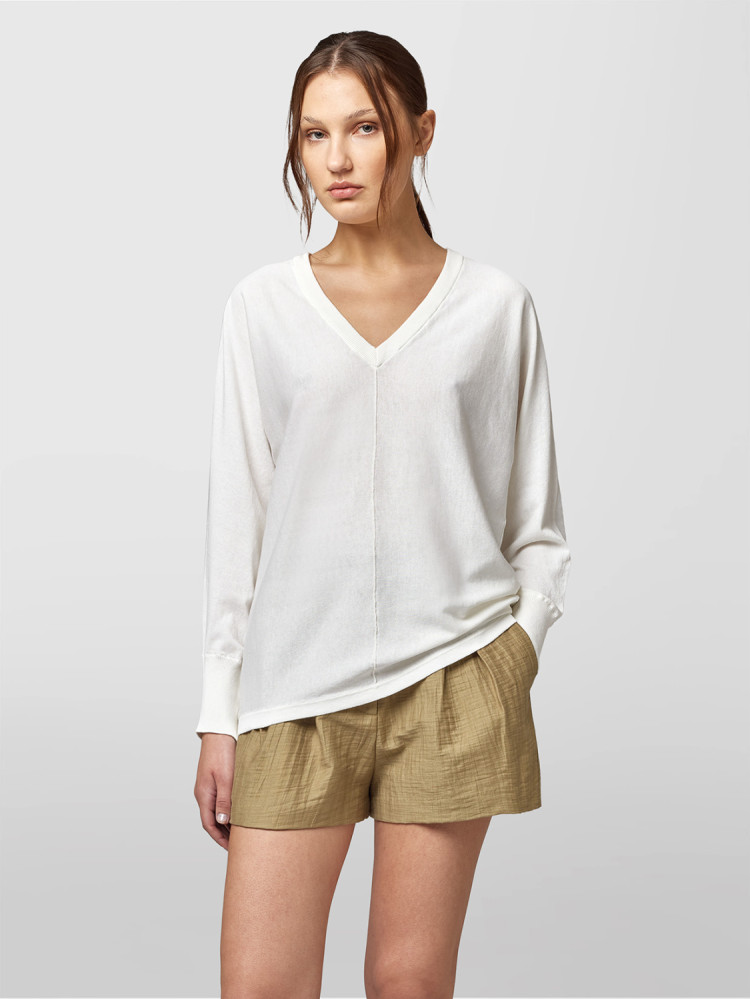 ALPHA STUDIO Woman: Knitwear and Apparel SS 2025