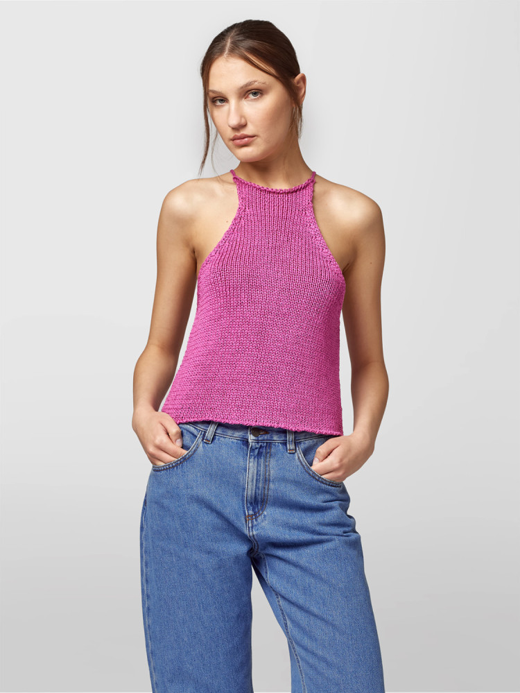 ALPHA STUDIO Woman: Knitwear and Apparel SS 2025